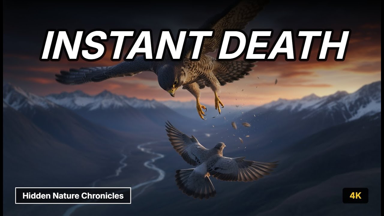 Falcon Death from Sky - Shocking Secrets of the Hunt - YouTube