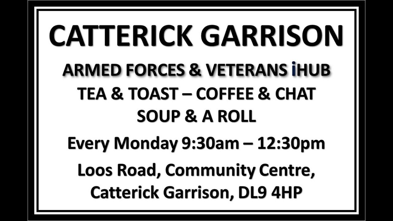 Catterick Garrison Armed Forces and Veterans iHub - YouTube
