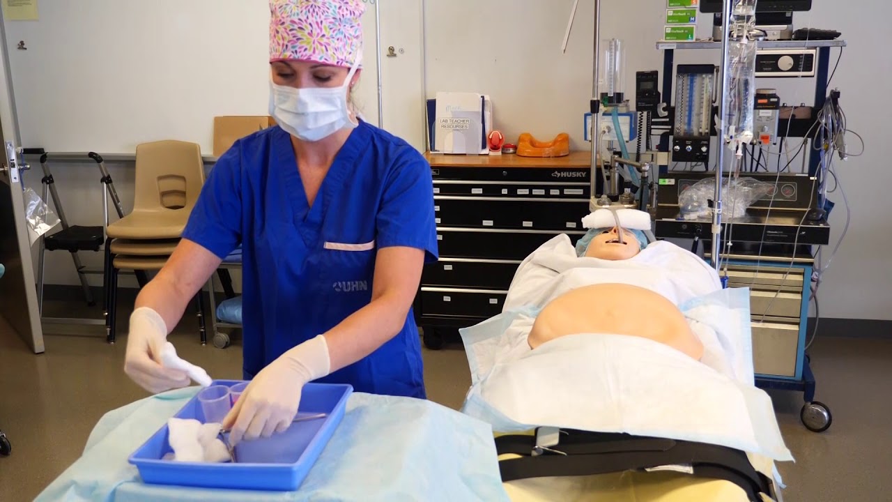 Prepping of Abdomen - YouTube