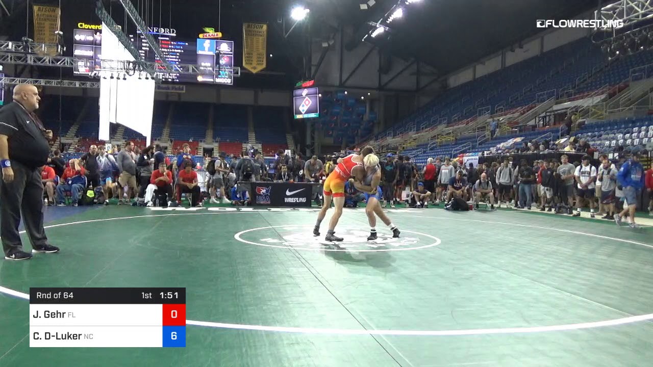113 Lbs Rnd Of 64 Jesse Gehr Florida Vs Christian Decatur Luker North ...