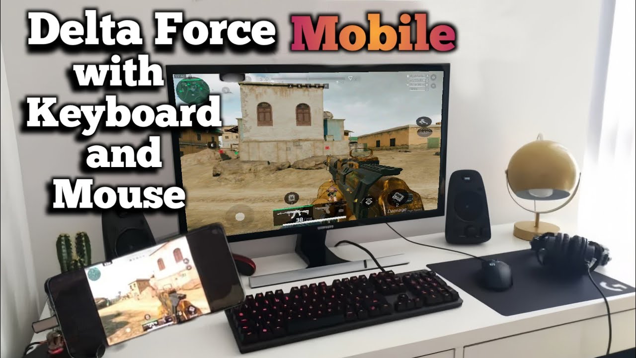 How to Play Delta Force Mobile with Keyboard & Mouse (POV Setup)🔥 - YouTube