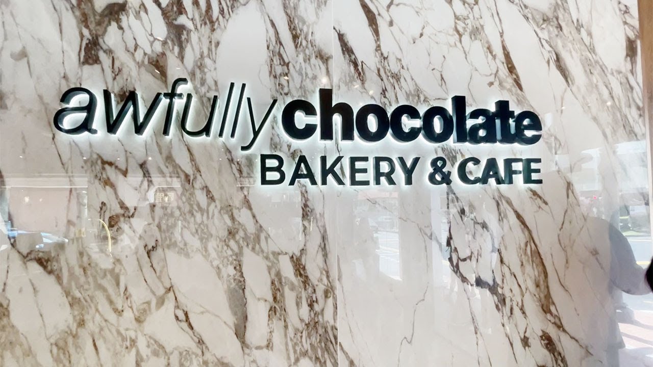 Awfully Chocolate Bakery & Cafe in Singapore - YouTube