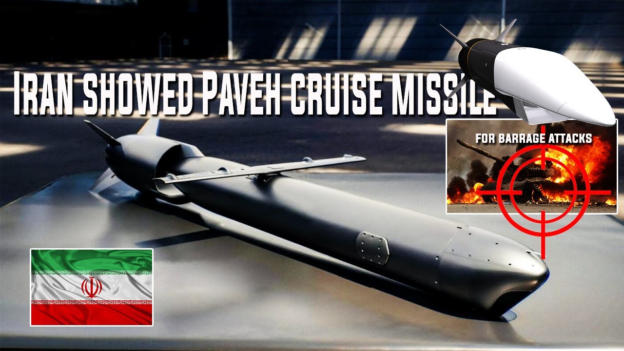 Iran showed Paveh cruise missile in Moscow for barrage attacks - YouTube