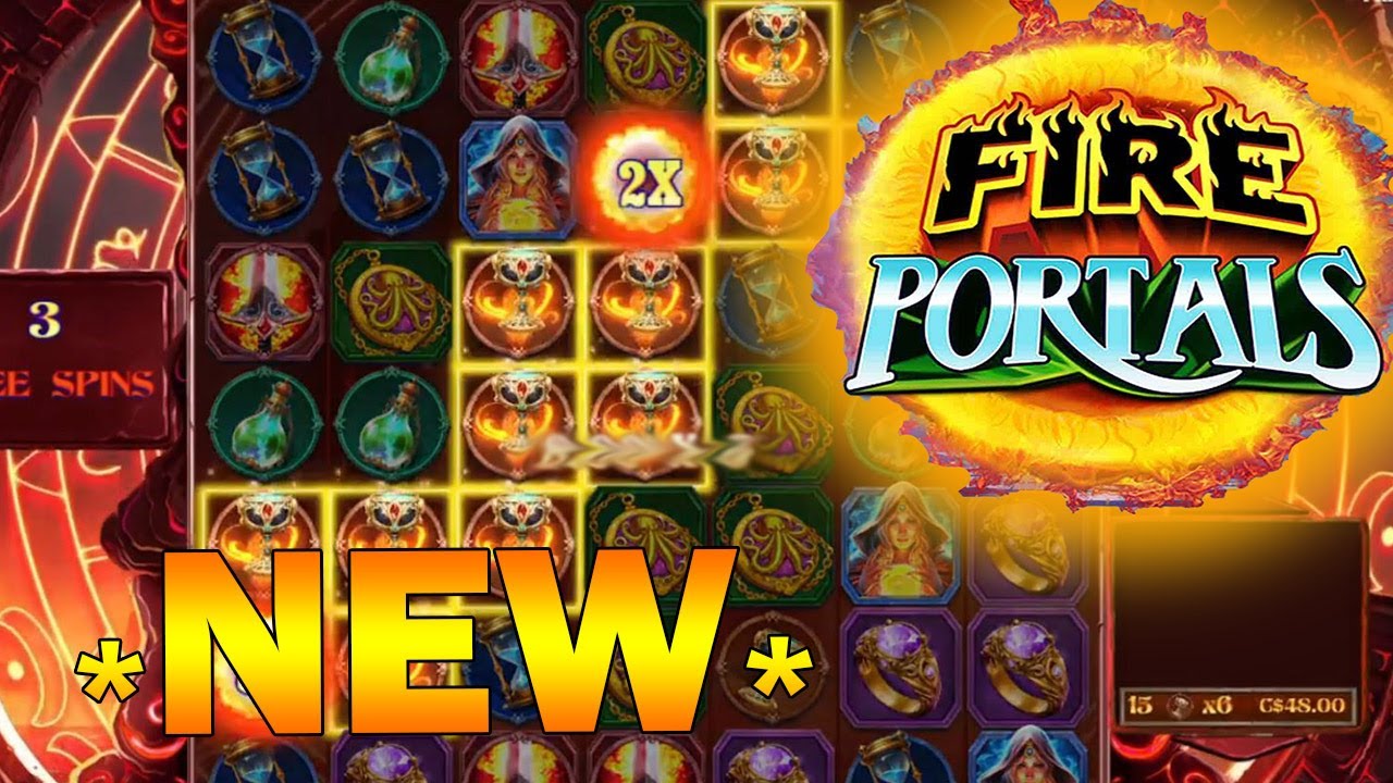 Trying Pragmatic's *New* Slot Fire Portals and Chasing Huge Hits(Bonus ...