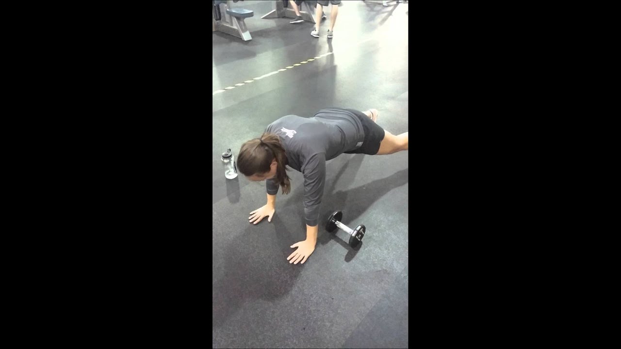 Plank Pull Through - YouTube