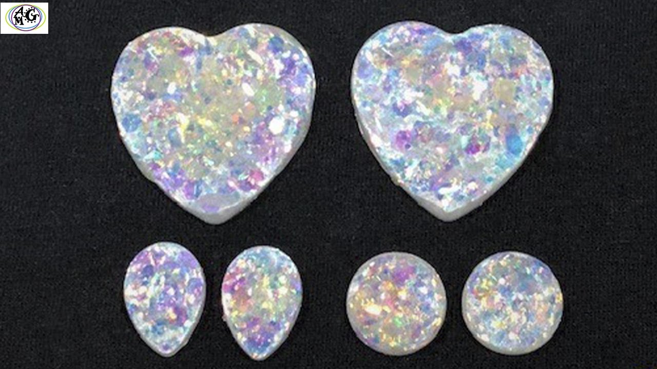 Dazzling Faux Opal Tutorial - Imitation Gemstone - Resin Tutorial ...
