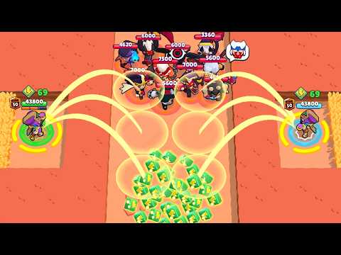 RANK 50 NAJIA vs ALL NOOBS DEMON !! Brawl Stars Funny Moments and Fails, Glitches 1544