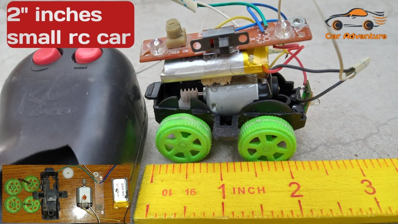 how to make small rc car#rcminicar#smallcar#@caradventureshow - YouTube