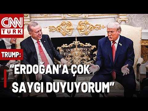Oval Ofis'te Tarihi Zirve! Erdoğan-Trump Zirvesi 138 Dakika Sürdü: İşte Zirveden Görüntüler!