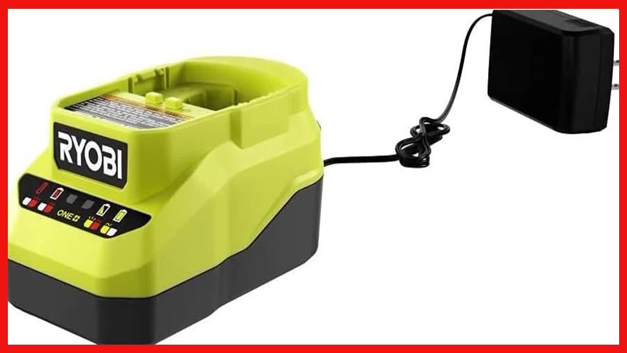 TTI 18-Volt Ryobi Charger PCG002, (NO Retail Packaging, Bulk Packaged ...
