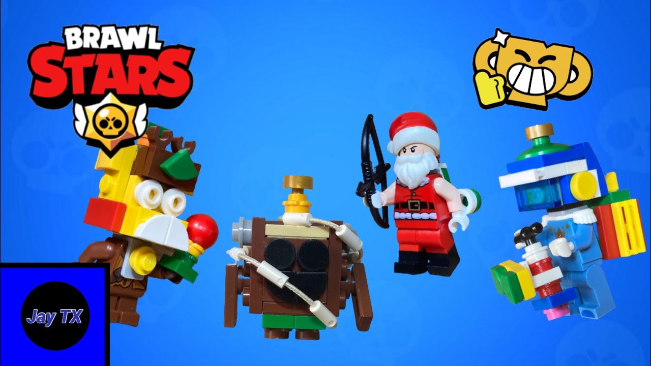 LEGO Brawl Stars. [2021 Brawliday skins] - Tutorial + review - YouTube