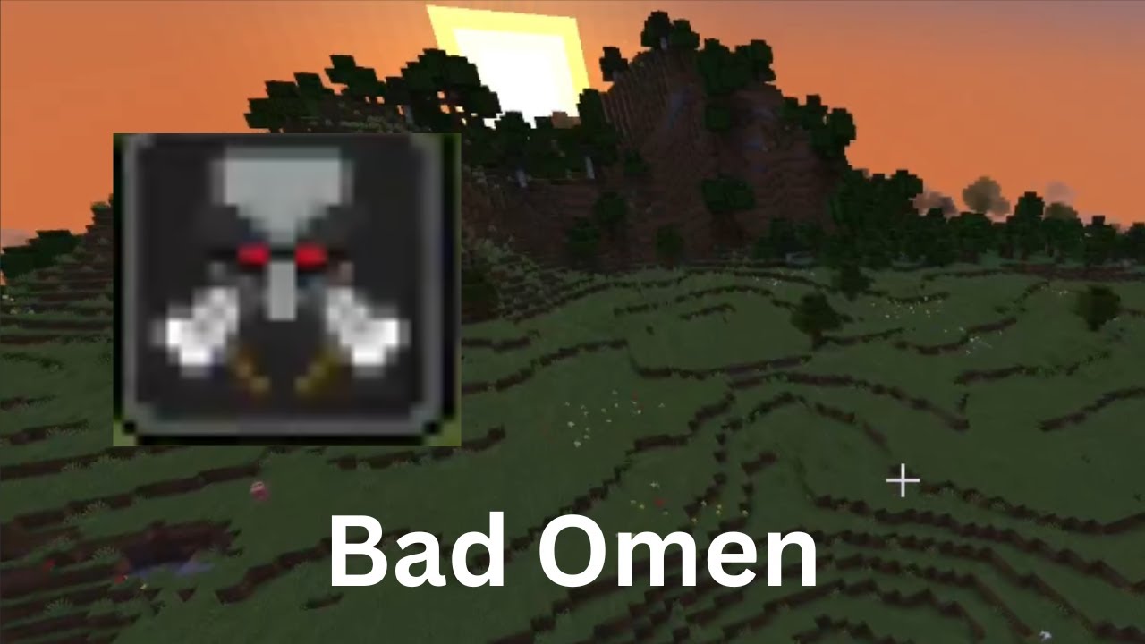 How I got the bad omen effect - YouTube