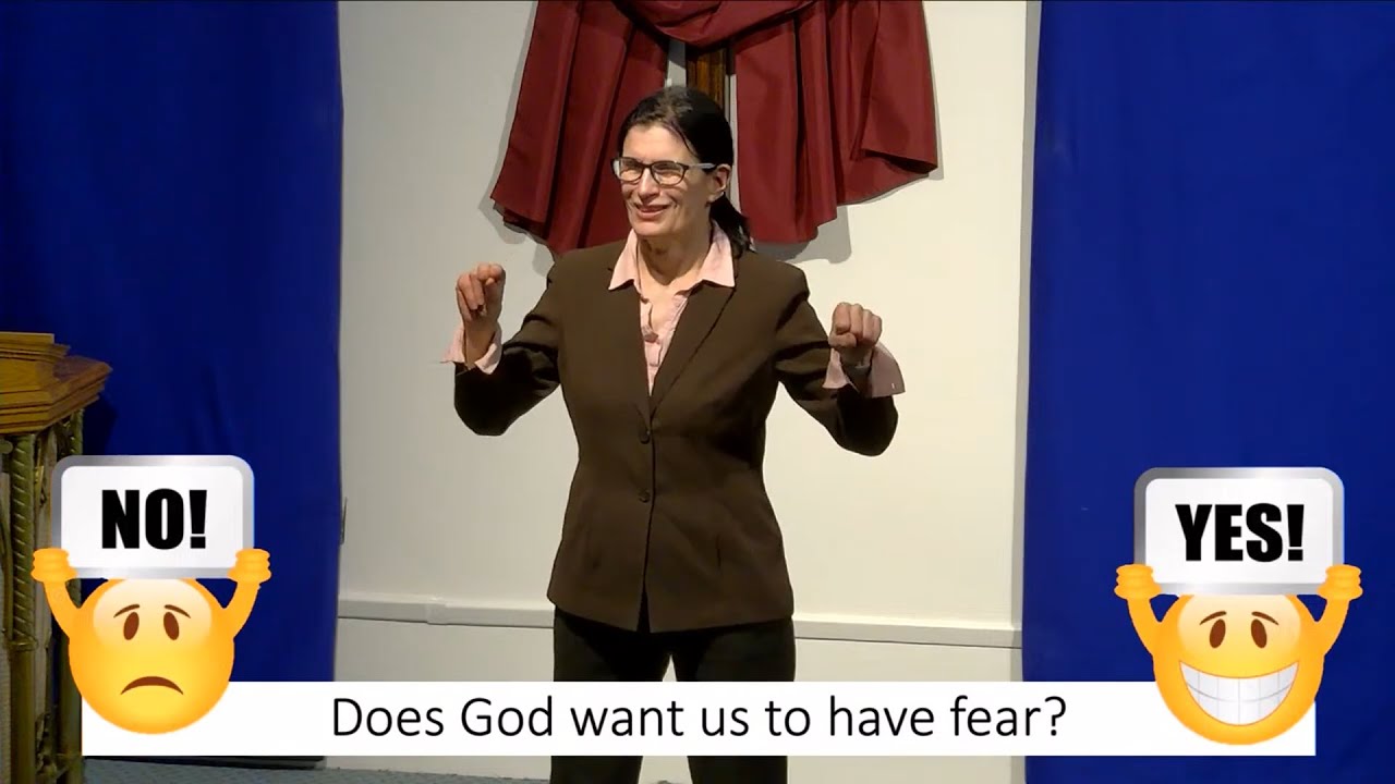 Does God want you to have fear? (ASL) - YouTube