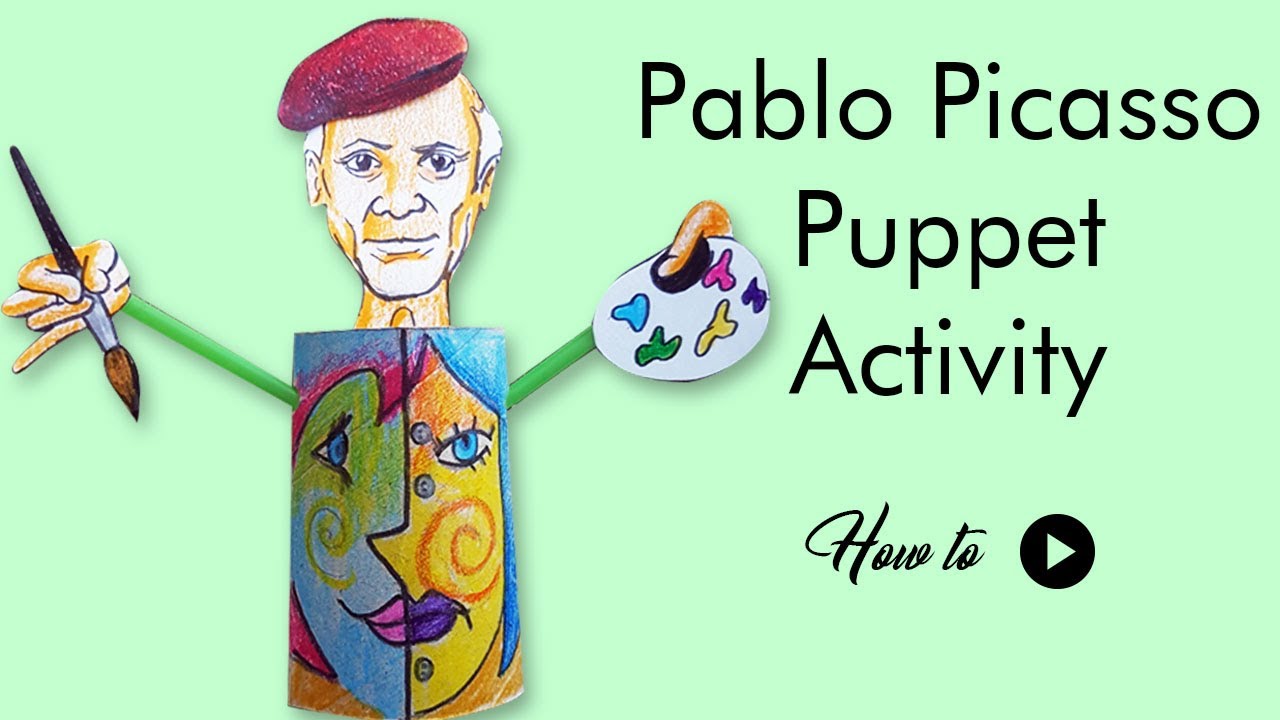 Pablo Picasso Puplet Activity - Pablo Picasso Kukla Etkinliği - YouTube