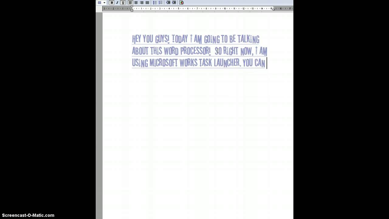 Microsoft Works Task Launcher! All about it - YouTube