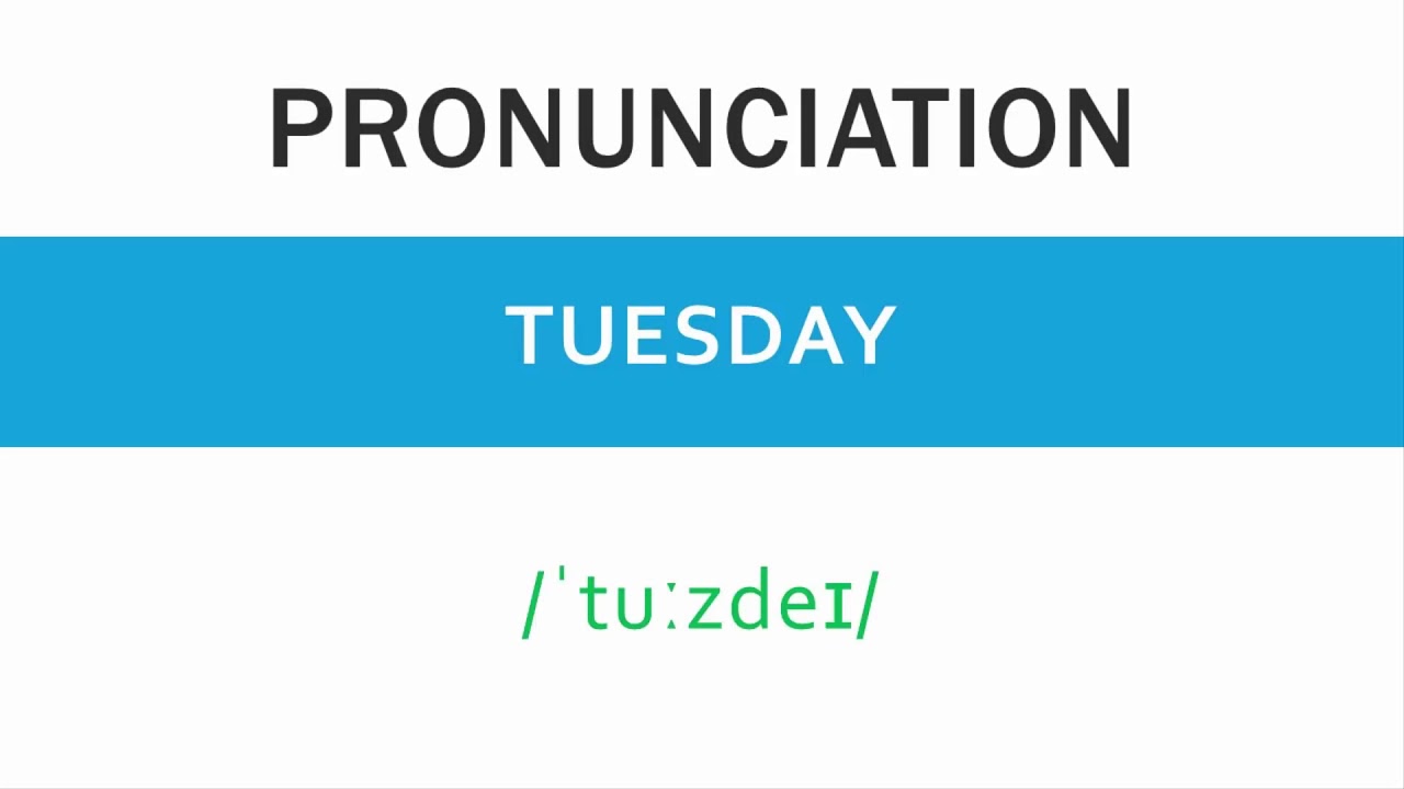 How To Pronounce Tuesday Meaning And Example YouTube how-to-pronounce-tuesday-meaning-and-example-youtube