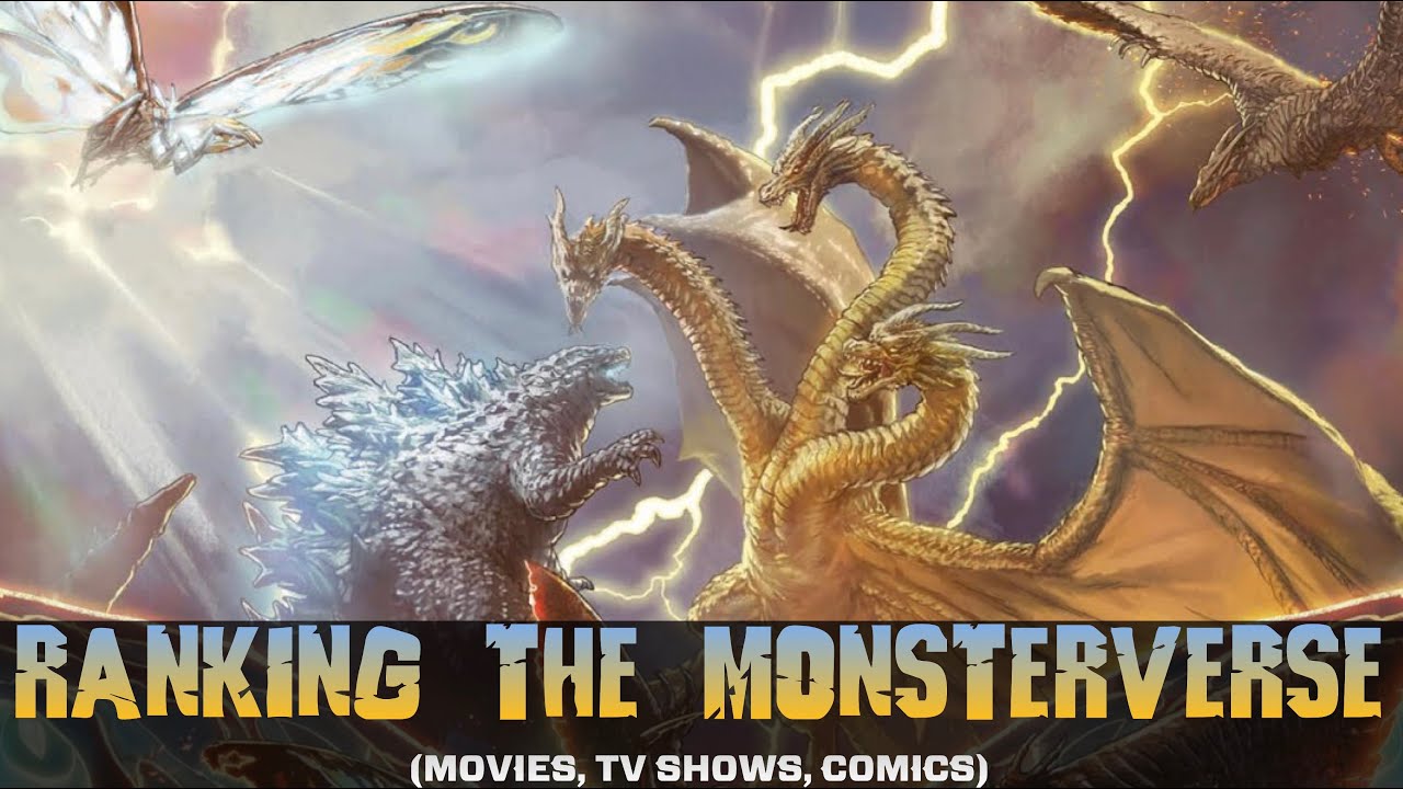 Ranking the Monsterverse (Movies, TV Shows, Comics) - YouTube