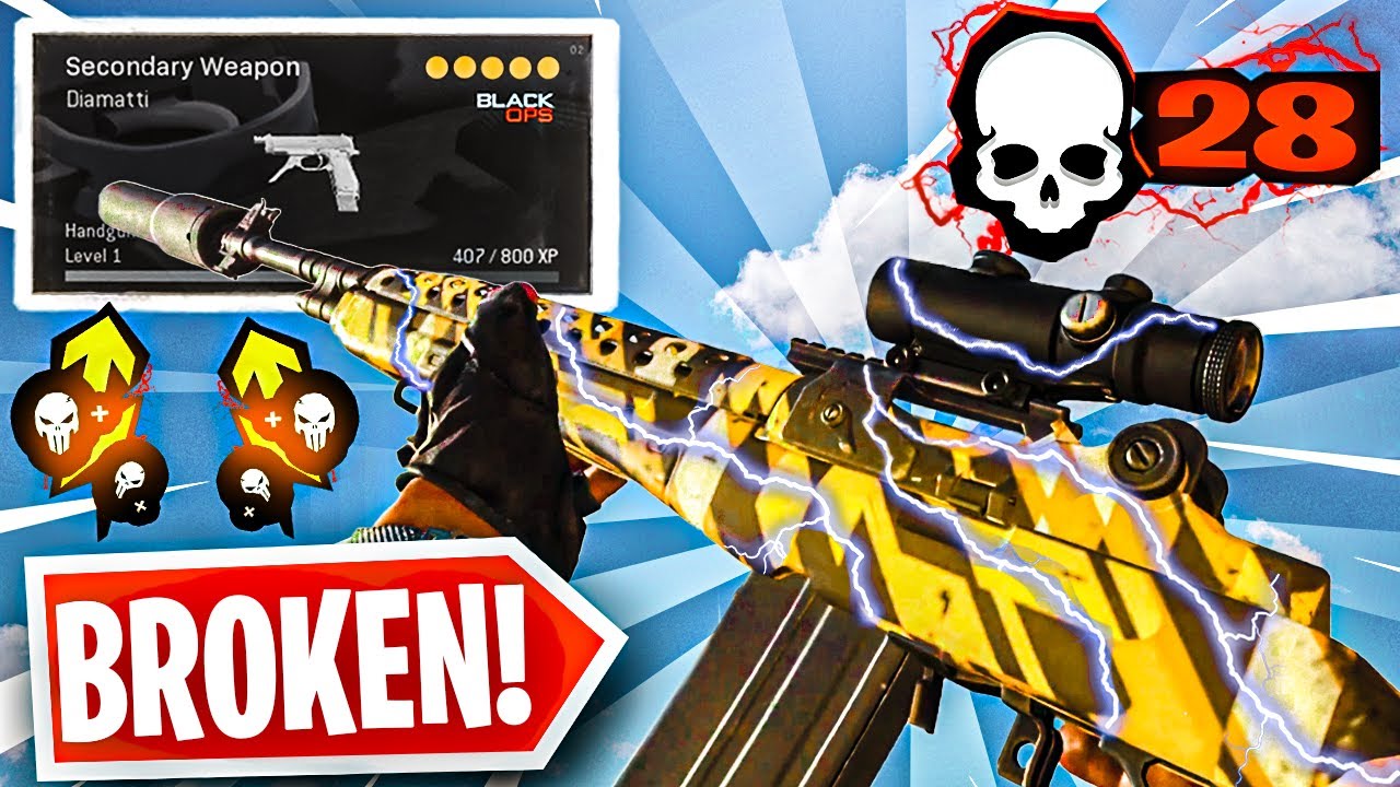 The MOST OVERPOWERED CLASS in Warzone Right NOW! (Cold War Warzone ...