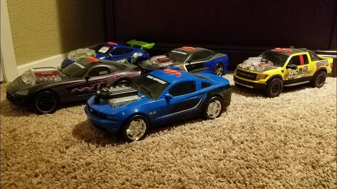 Road Rippers Lightning Rods the complete set - YouTube