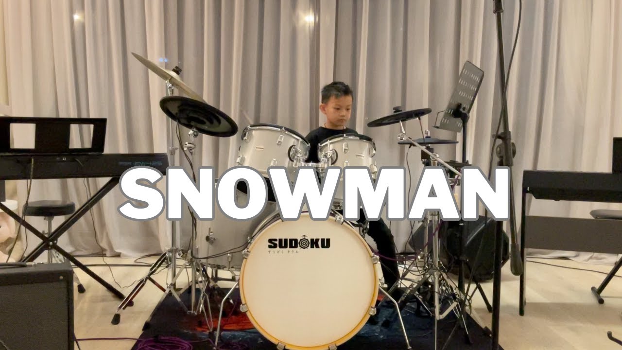 Sia - Snowman | Drum Cover | Ethan - YouTube