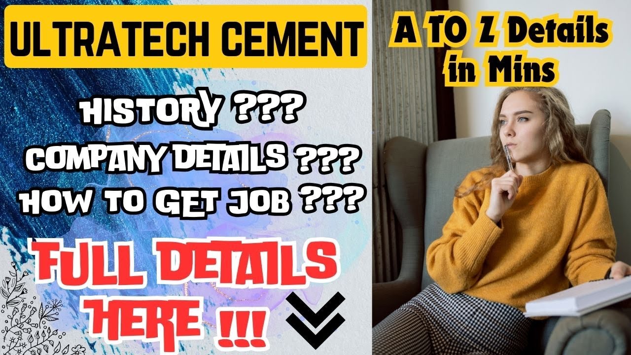 ULTRATECH CEMENT | HISTORY | JOBS | MECHALEX - YouTube