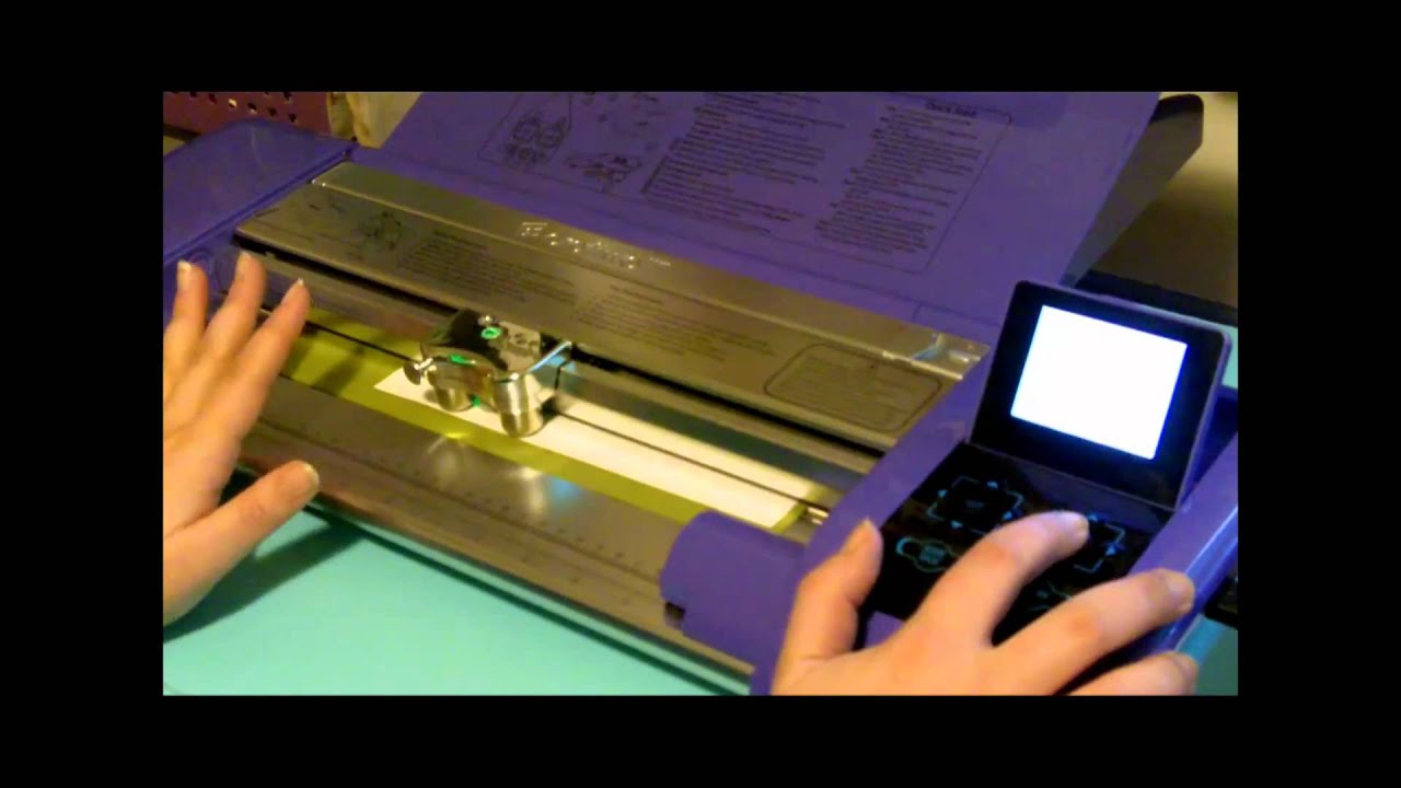 eCraft - Finding Cardstock Pressure Settings - YouTube