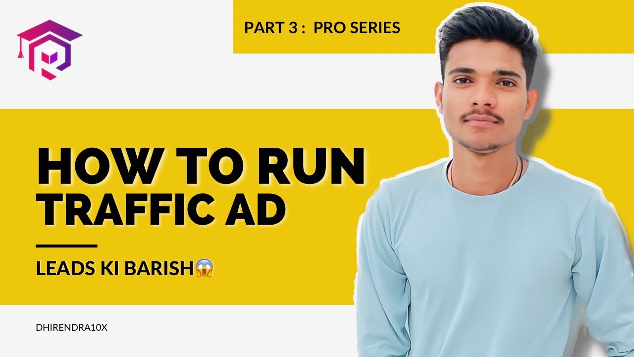 HOW TO RUN TRAFFIC AD || Fb ad || Leads generation || Rescholar # ...