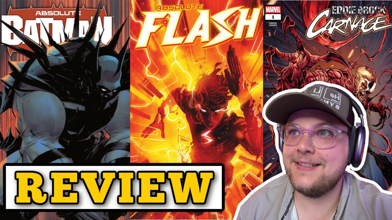 Wannabe Comics Vol. 1 - Absolute Batman, Absolute Flash, Eddie Brock Carnage - YouTube