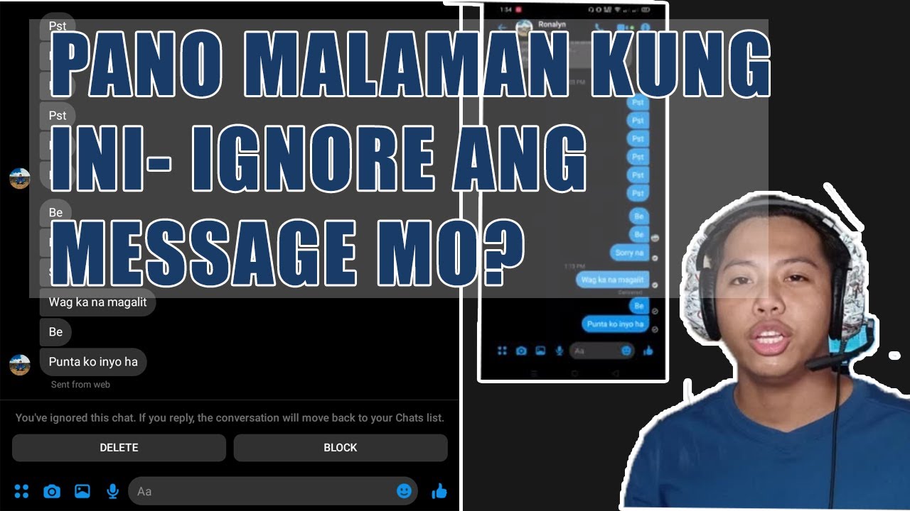 HOW TO KNOW IF YOU'RE BEING IGNORED ON MESSENGER? - YouTube