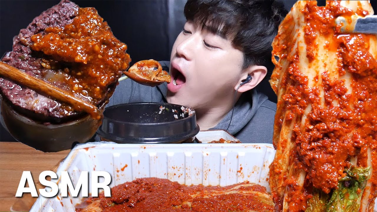 실비김치 피순대 순대국밥 먹방 미친조합 리얼사운드 ASMR MUKBANG EATING SHOW SILVI KIMCHI ...