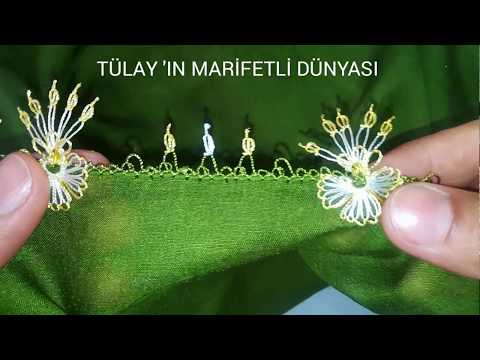 18-) Harika Bir İğne Oyası Modeli  ( Sesli Anlatım ).