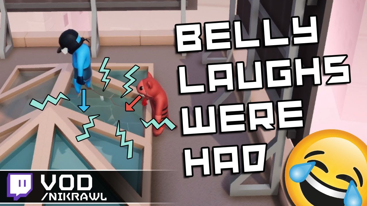 Belly Laughs Were Had! | Gang Beasts w/ Friends! - YouTube