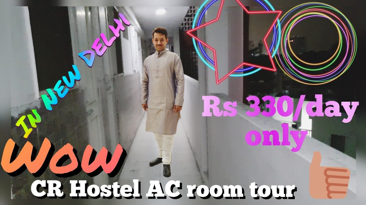 How CR hostel looks which you can book for ONLY RS 330/DAY...WOW ...