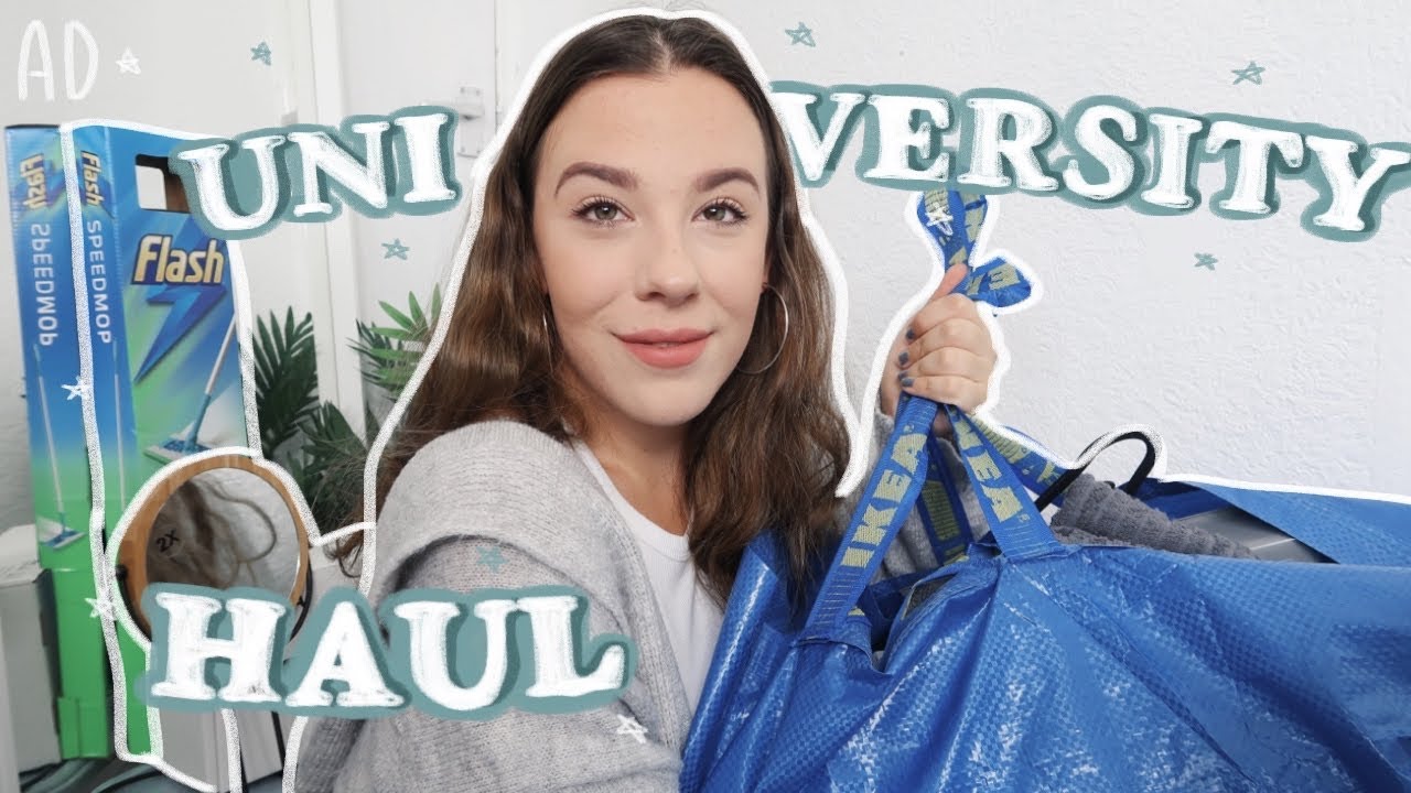 UNIVERSITY HAUL // AD - YouTube