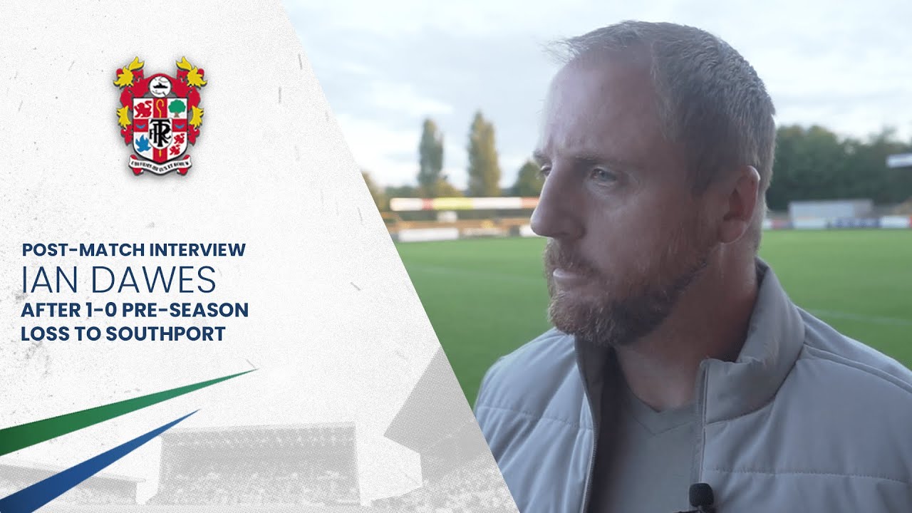 Interview | Ian Dawes - Southport FC (Post-Match) - YouTube