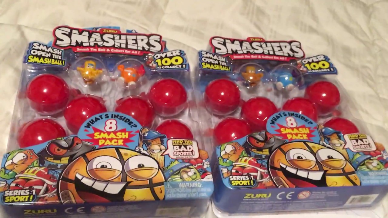 SMASHERS! Series 1, Round 3! SPORTS Smashies! - YouTube