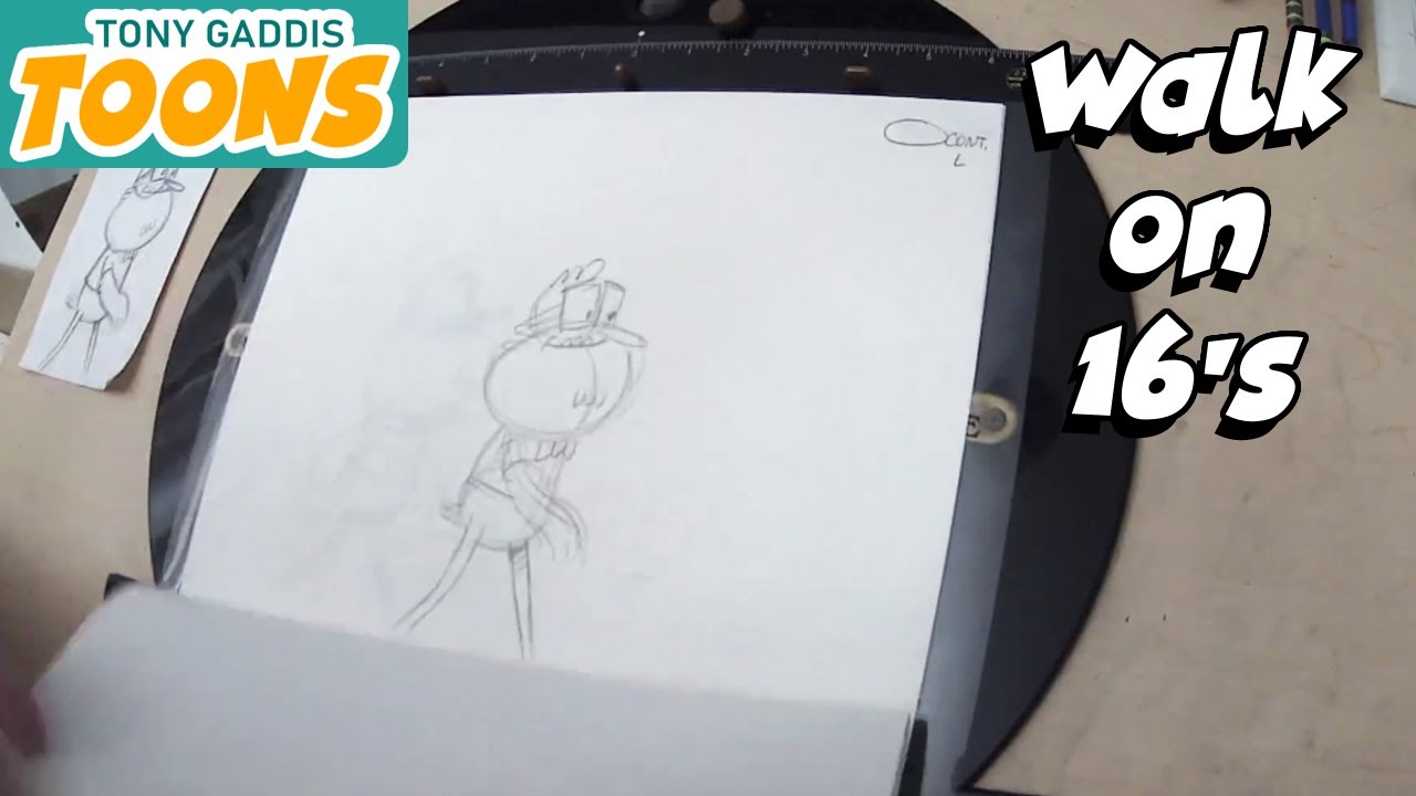 Paper Animation: A Walk on 16's - YouTube