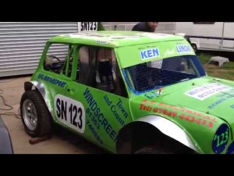 First start up of Autograss class 5 - YouTube