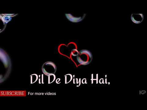 Dil 💓 de diya hai jaan tumhe denge \