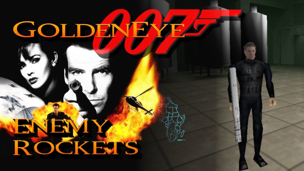 GoldenEye 007 - 00 Agent (Enemy Rockets) (Full Playthrough) - YouTube