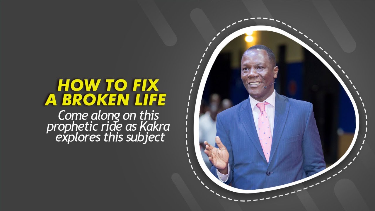 HOW TO FIX A BROKEN LIFE - YouTube