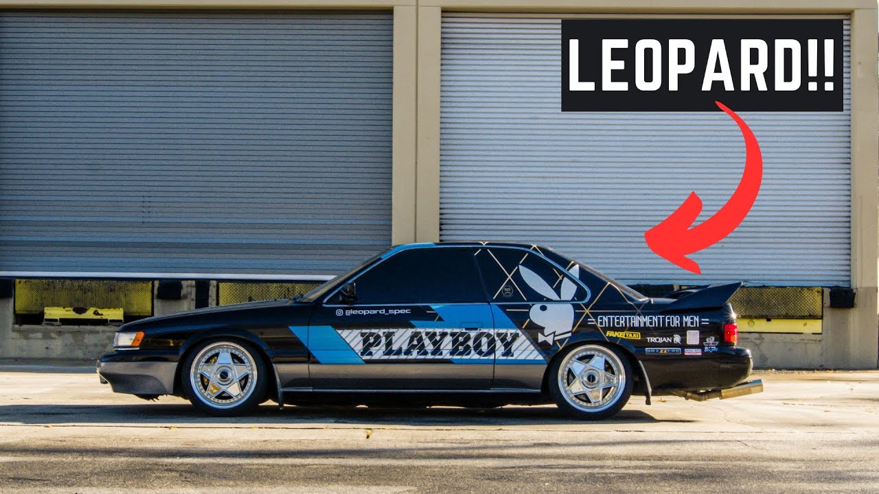 1991 Infiniti M30: STANCED Nissan LEOPARD - YouTube