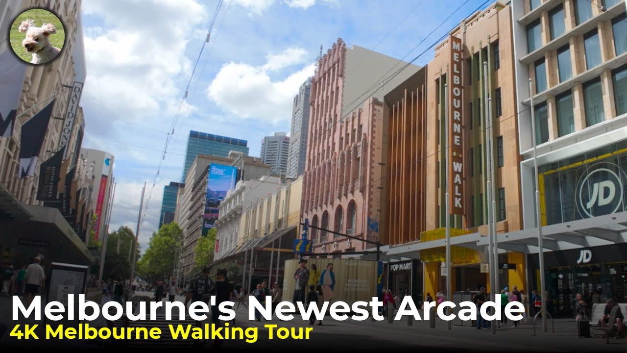 New on Bourke Street | Melbourne Walk Arcade Tour 4K - YouTube