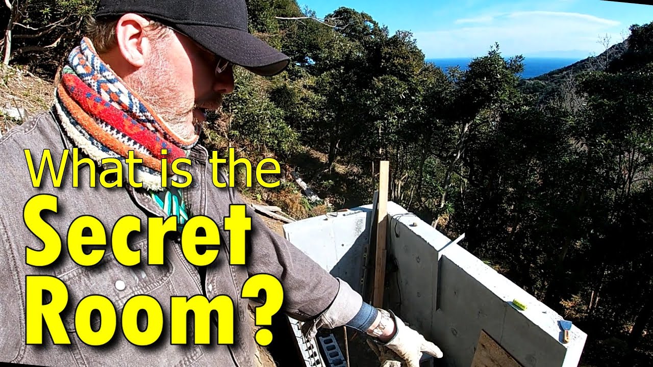 Big Reveal: Building Secret Room (S4E34, Part 2) DIY House Foundation ...