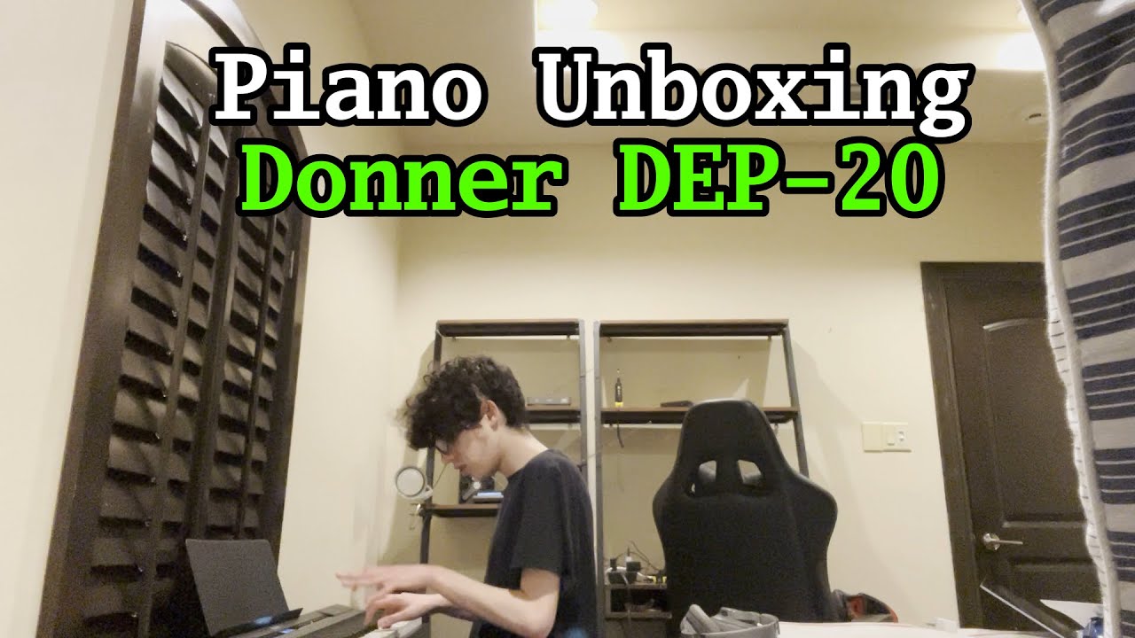 Unboxing the Donner DEP-20 Digital Piano - YouTube