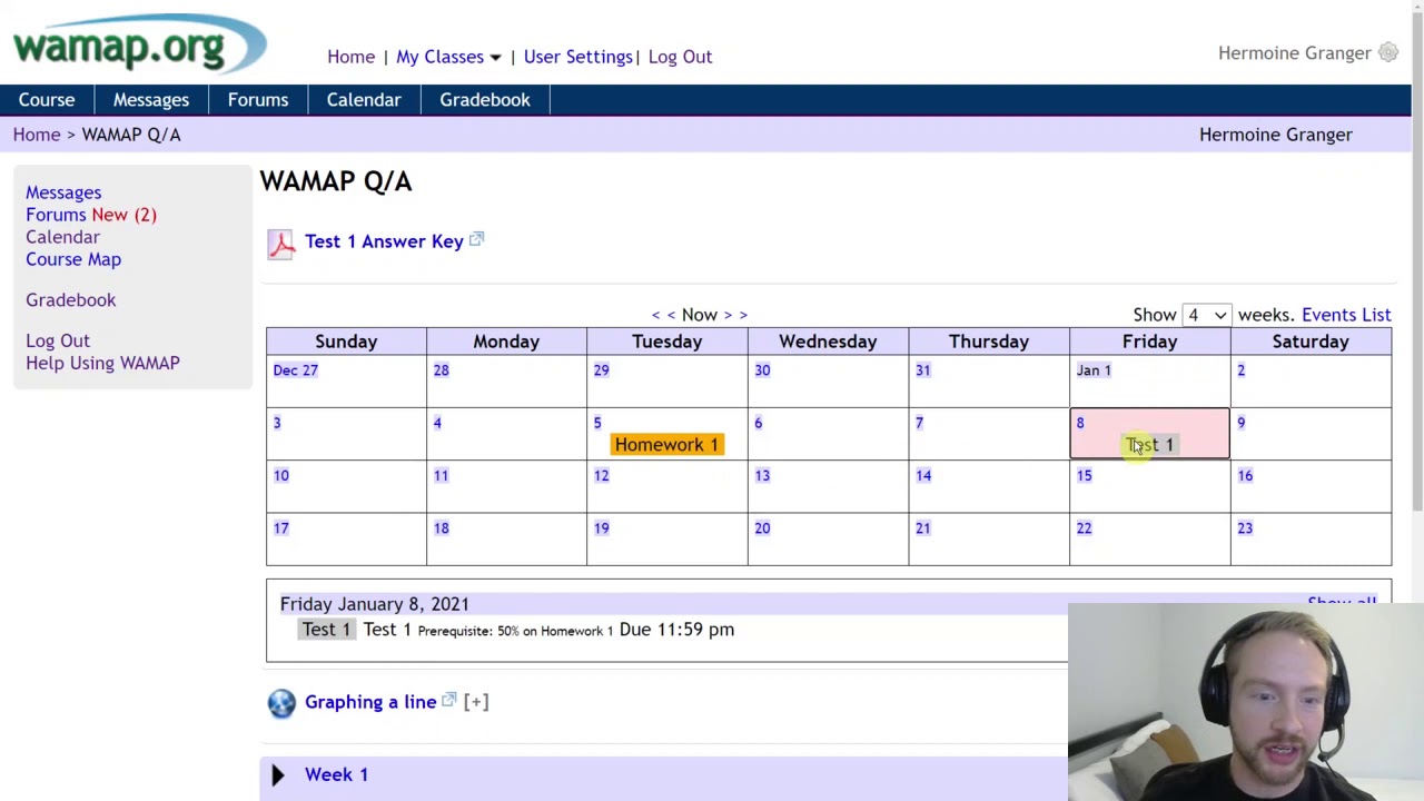 WAMAP - Calendar - YouTube