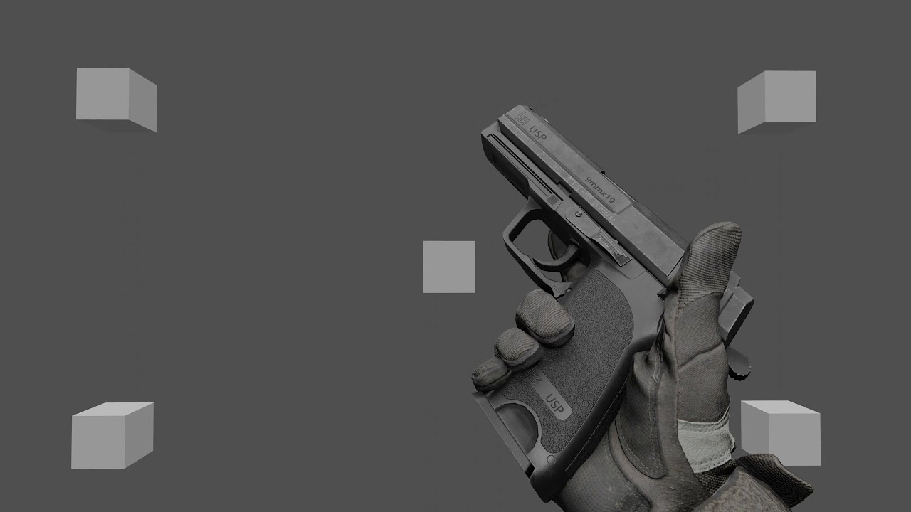 H&K USP | My First Viewmodel Animation - YouTube