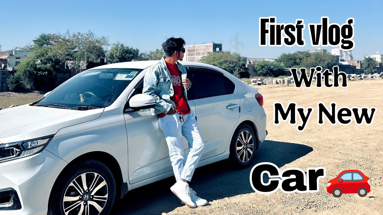First vlog with my new car 🚙 - YouTube