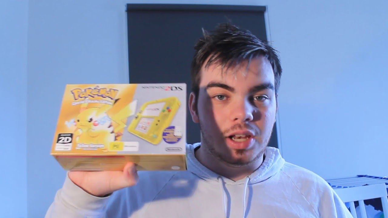 Pokemon Yellow Version 2DS Box Opening - YouTube