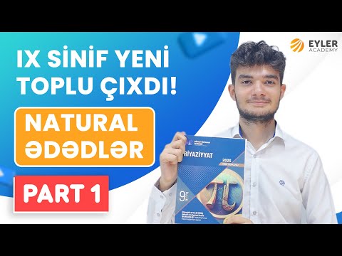 ✅❗️👉🏻NATURAL ƏDƏDLƏR-PART 1 / 9-cu SİNİF DİM test toplusu 2025